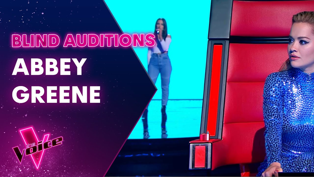 The Blind Auditions: Abbey Green sings How to be Lonely by Rita Ora ...