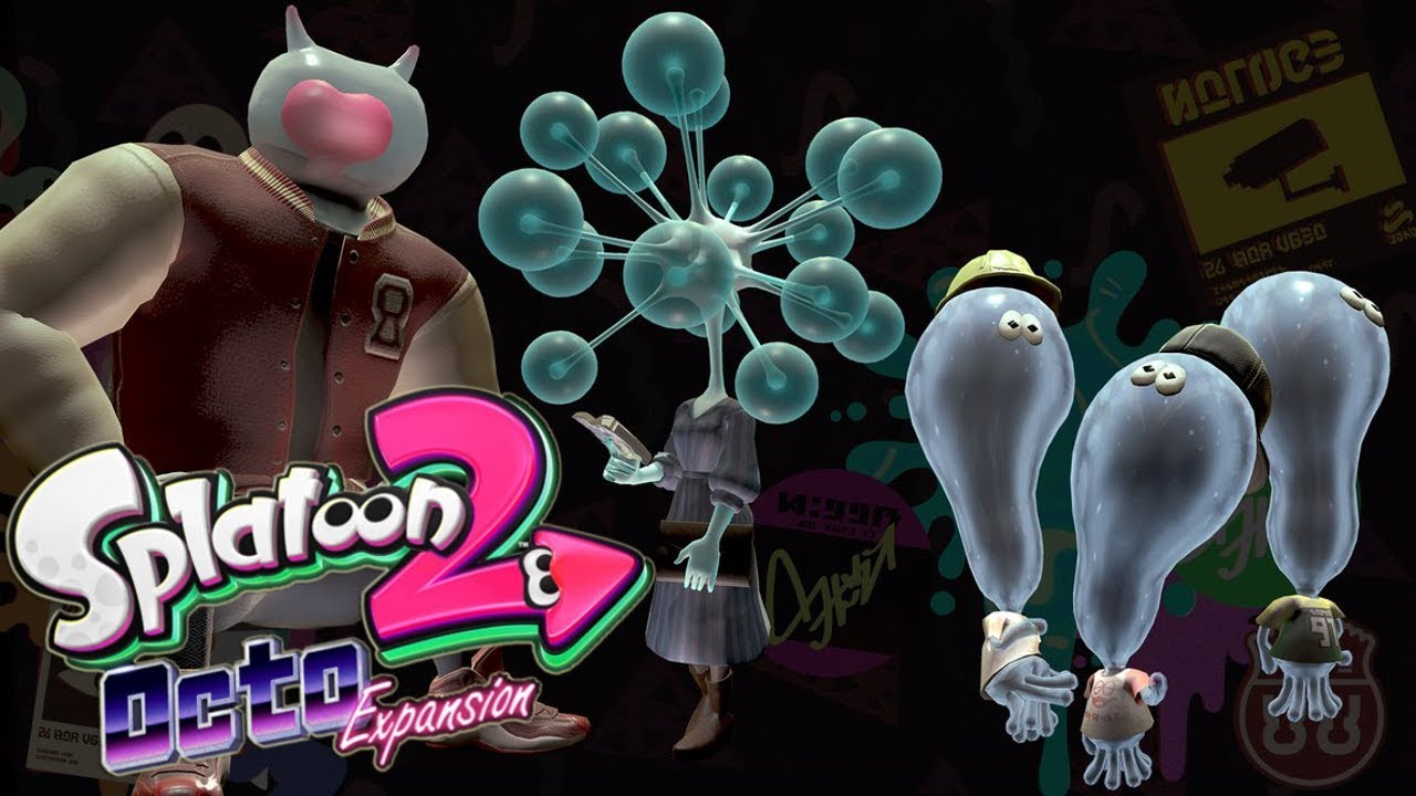 Splatoon 2 Octo Expansion DLC NEW Characters First Look! - YouTube