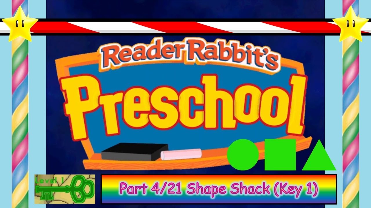 Reader Rabbit Preschool (Carousel Version) Part 4/21 - Shape Shack (Key ...