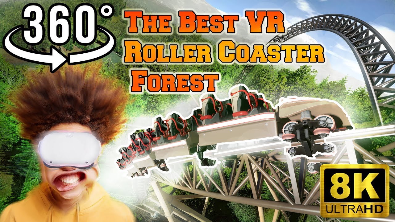The best VR 360 ROLLER COASTER in Forest #360 #vr360 #360video # ...