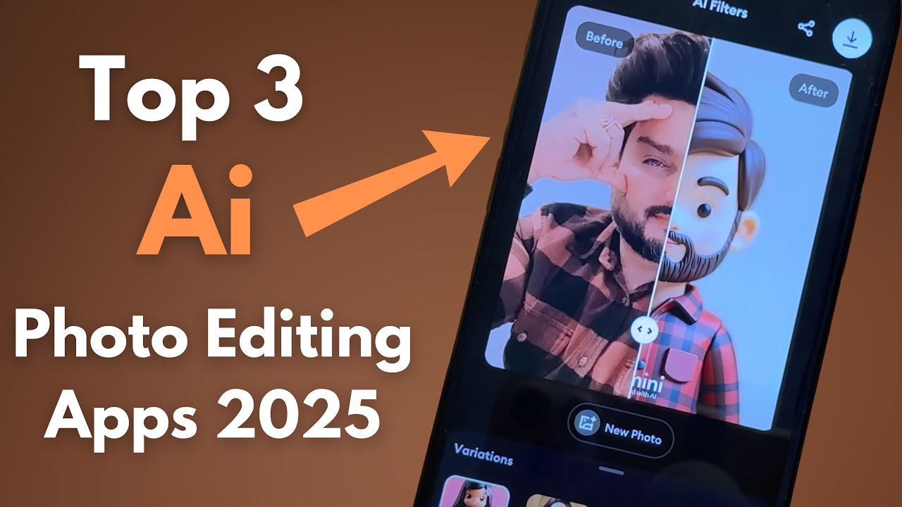 Top 3 Best AI Photo Editing Apps for 2025 (Android & iOS) - YouTube