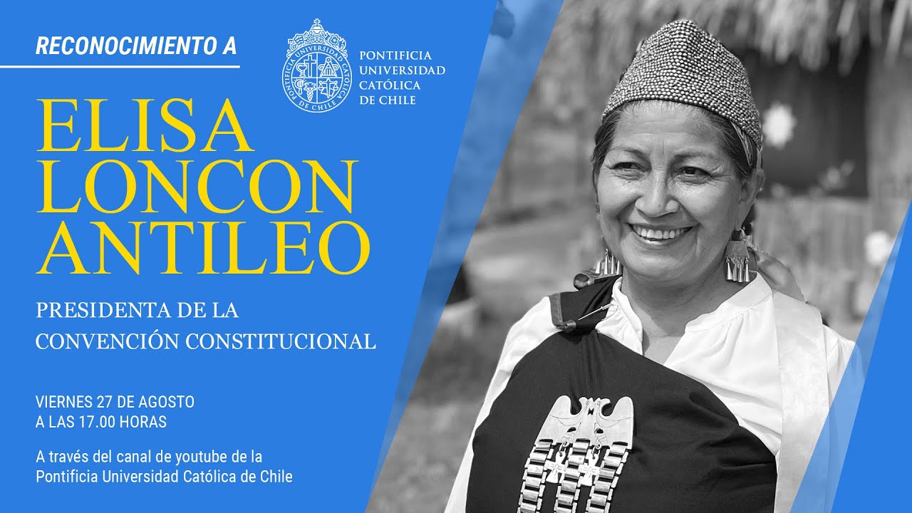 Ceremonia de Reconocimiento Dra. Elisa Loncon Antileo - YouTube