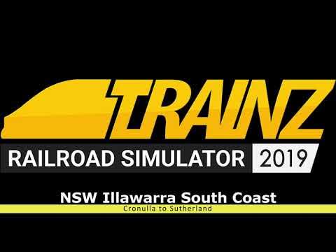 Trainz TRS19 NSW Cronulla to Sutherland cab view - YouTube