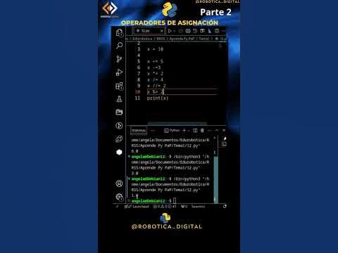 PYTHON desde CERO | OPERADORES de ASIGNACIÓN PARTE 2 #codinglife #pythonprogramming # ...