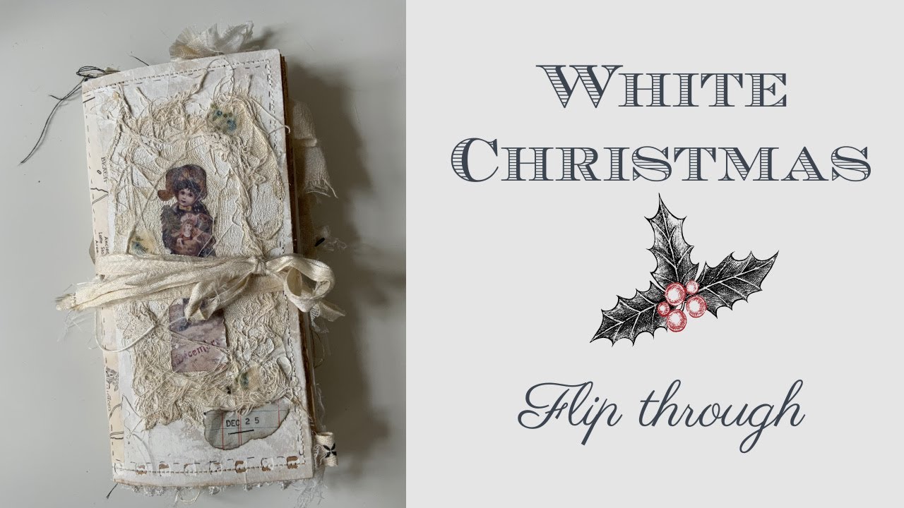 White Christmas Journal Collection | Flip Through 2021 - YouTube