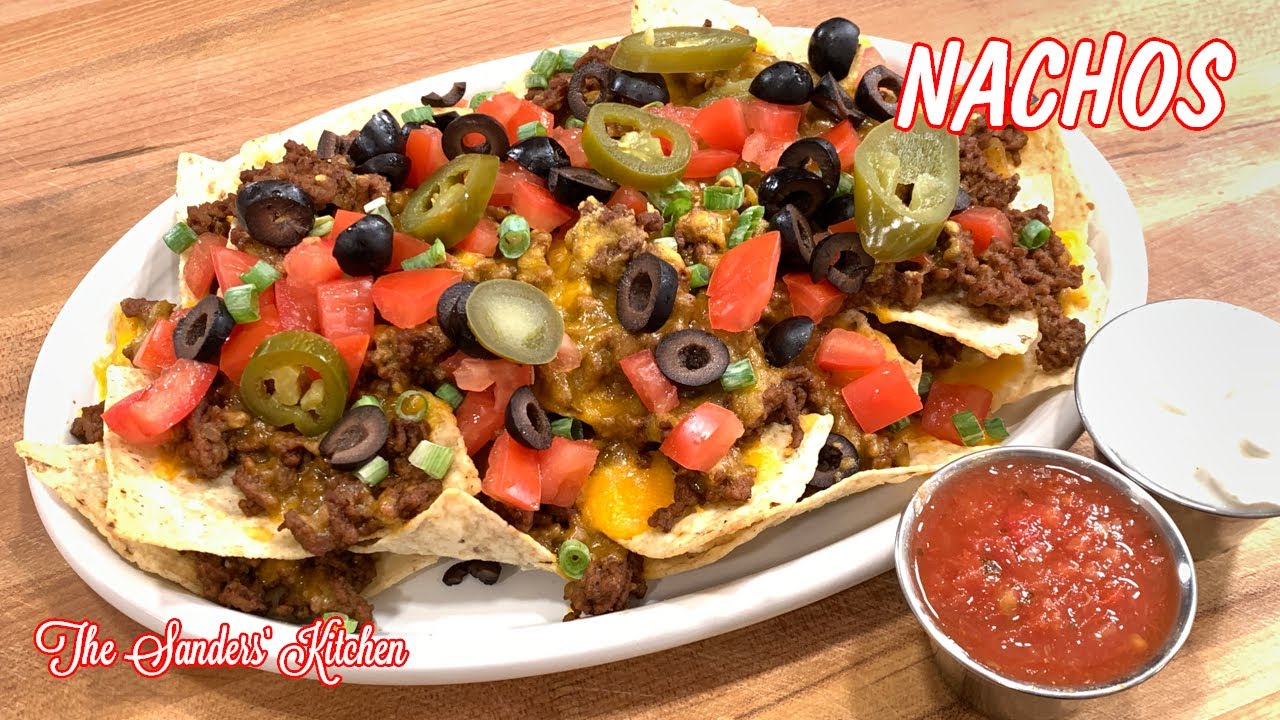 NACHOS | THE BEST EVER | RESTAURANT STYLE | EASY AND DELICIOUS - YouTube