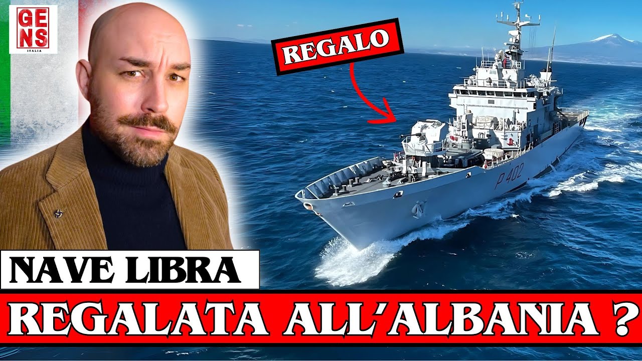 MARINA MILITARE ITALIANA : La NAVE LIBRA in REGALO all'ALBANIA ? - YouTube