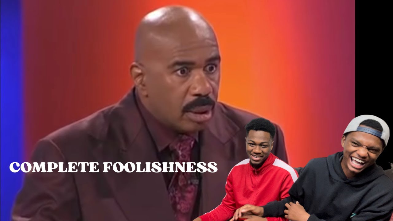 Family Feud - Funny Steve Harvey Compilation | Reaction - YouTube