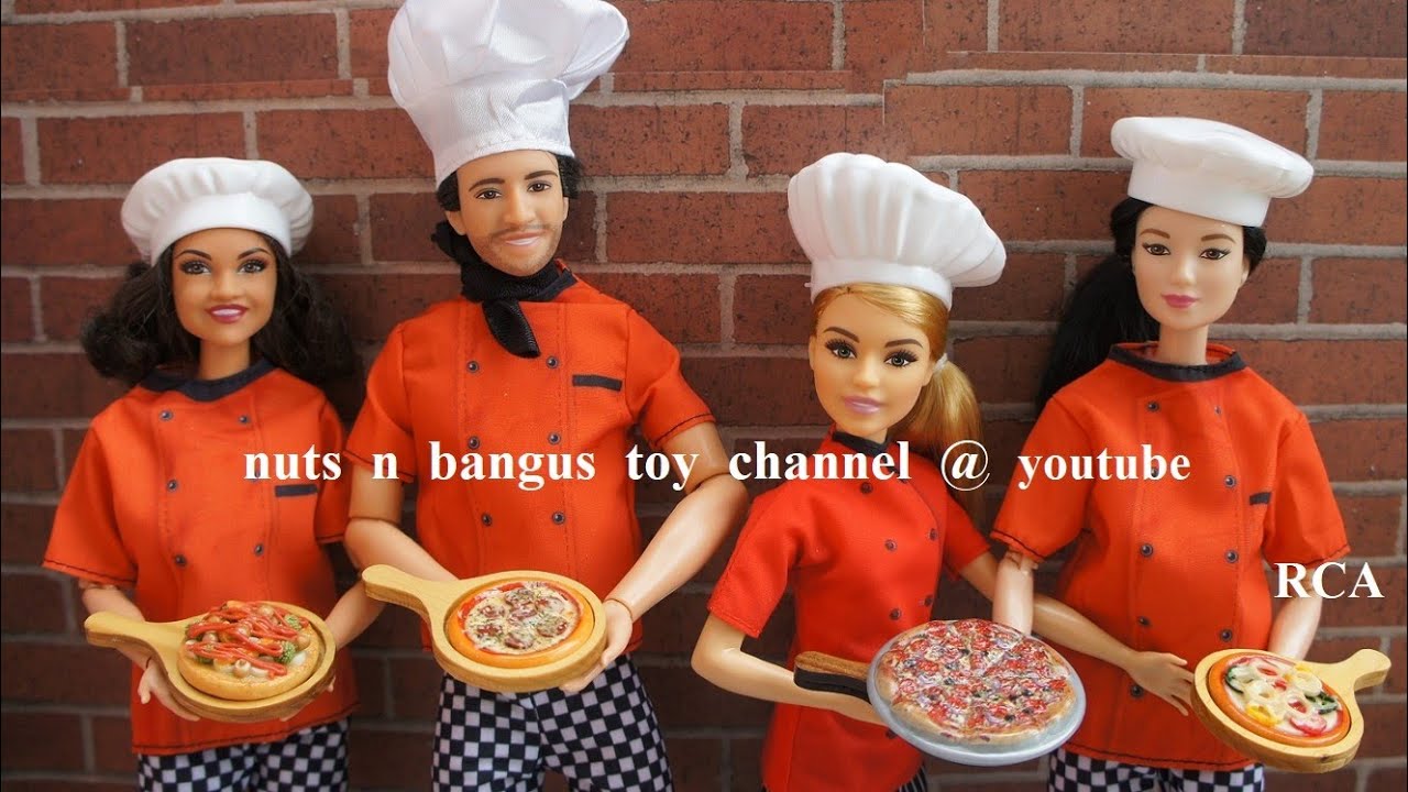 The Barbie Pizza Shop! - YouTube