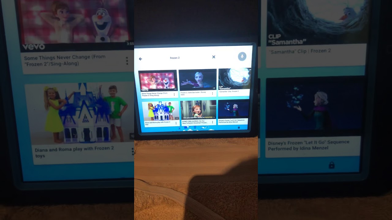 Broken screen - YouTube