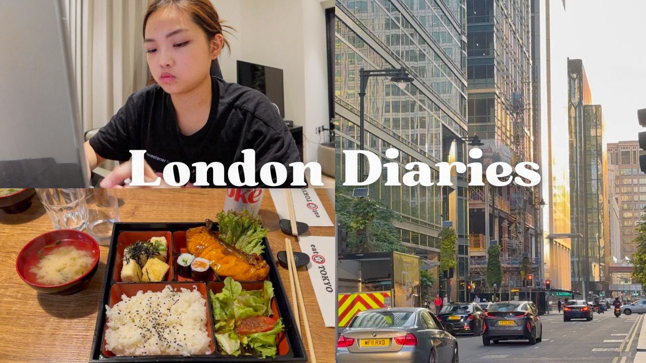 London Diaries | busy yet fulfilling week 伦敦上班vlog :) - YouTube