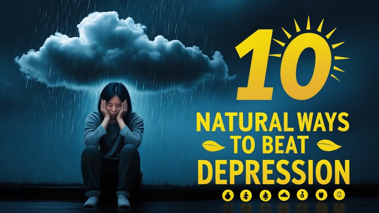 10 Effective Ways to Overcome Depression Naturally - YouTube
