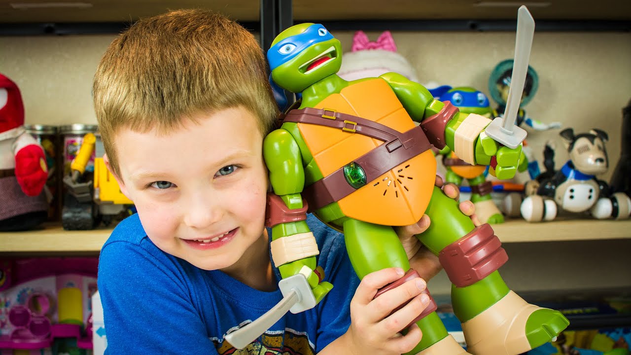 Teenage Mutant Ninja Turtles Ninja Control Leonardo TMNT RC Ninja ...
