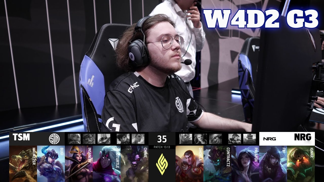 TSM vs NRG | Week 4 Day 2 S13 LCS Summer 2023 | TSM vs NRG eSports W4D2 Full Game - YouTube