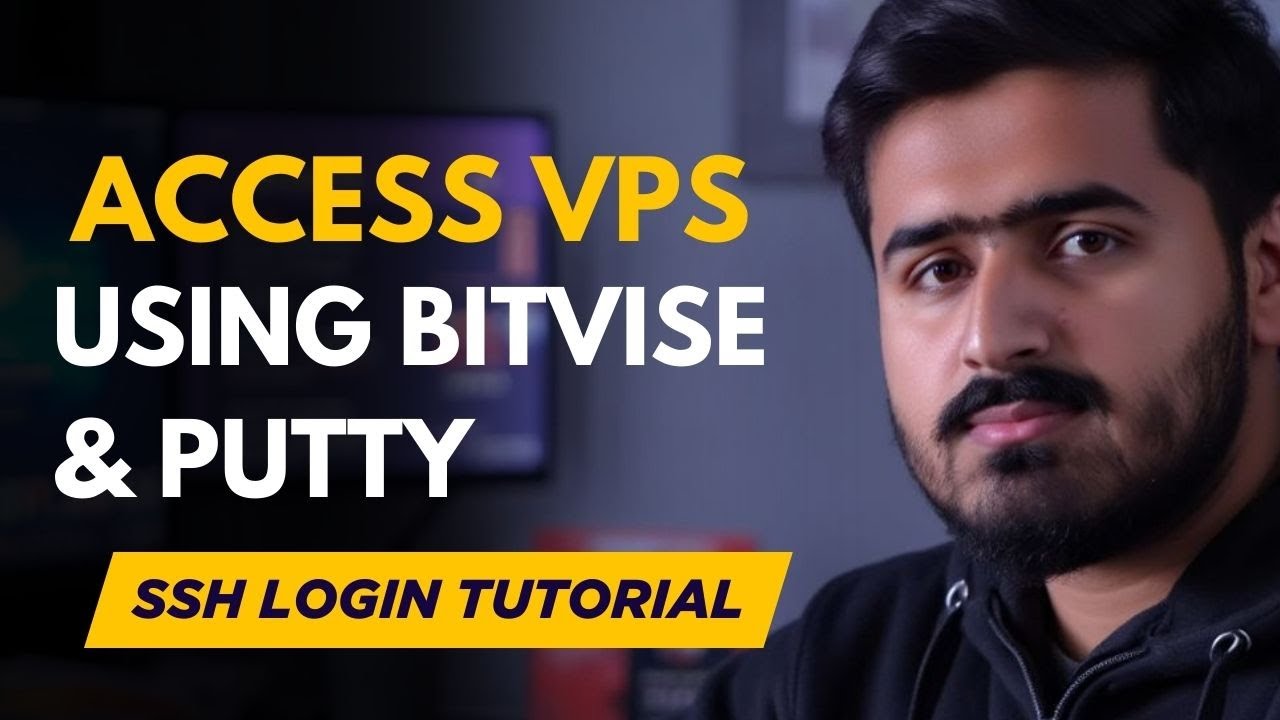 How To Access Vps Using Bitvise And Putty Ssh Login Tutorial For Beginners Class 2 Youtube