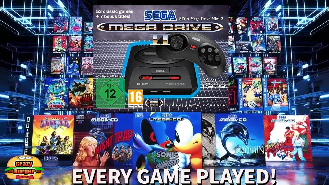 Mega Drive Mini 2 (Genesis Mini 2) - EVERY Game played & thoughts! Is ...