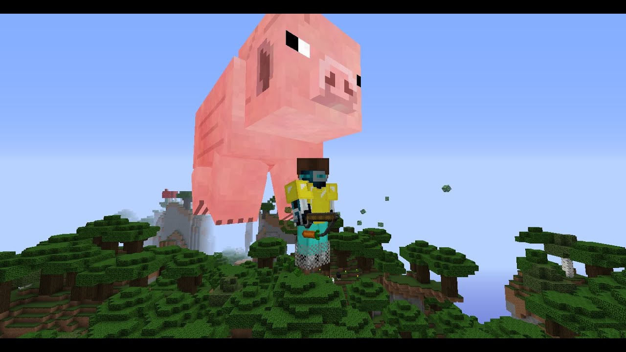 Minecraft Śniadanie - PigZilla Mod - YouTube