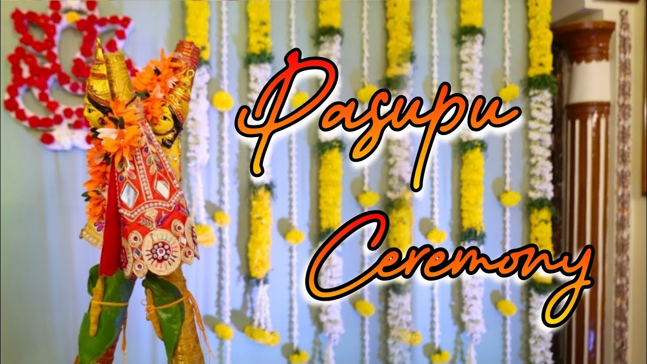 cinematic pasupu ceremony || LP STUDIOS || - YouTube