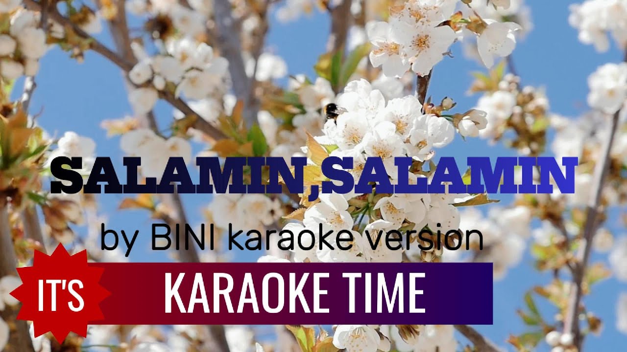 salamin,salamin by bini karaoke - YouTube