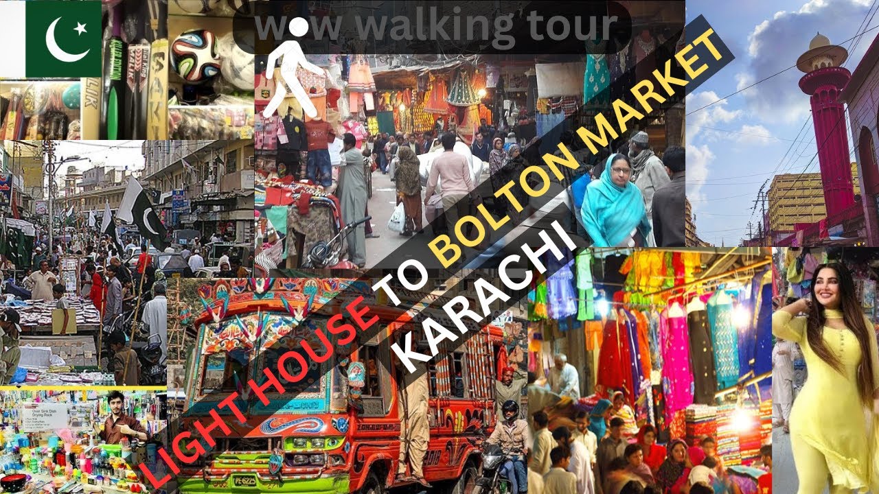 Karachi Walking Tour, Bolton Market Karachi, Pakistan Walking Tour ...