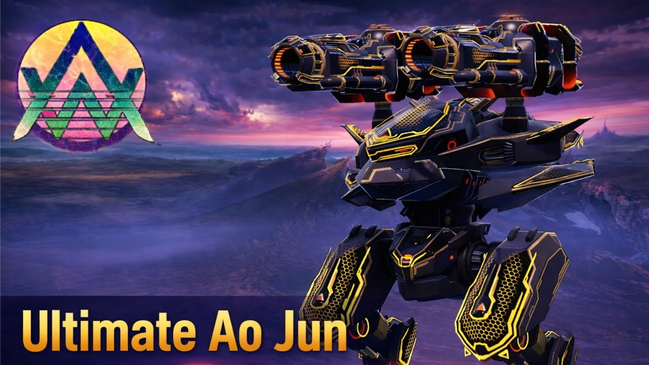 War Robots Showcase: Ultimate Ao Jun w/ UE Redeemers | ART OF WAR - YouTube