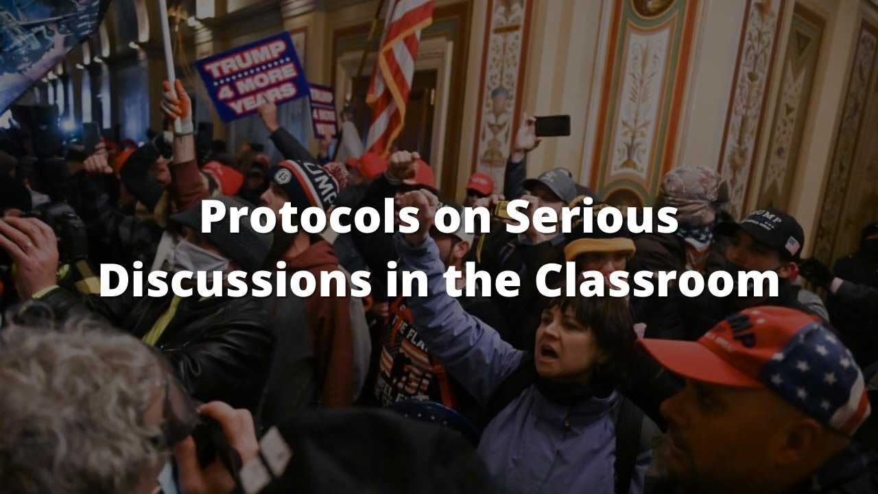 Protocols on Serious Discussions in the Classroom | NML News - YouTube