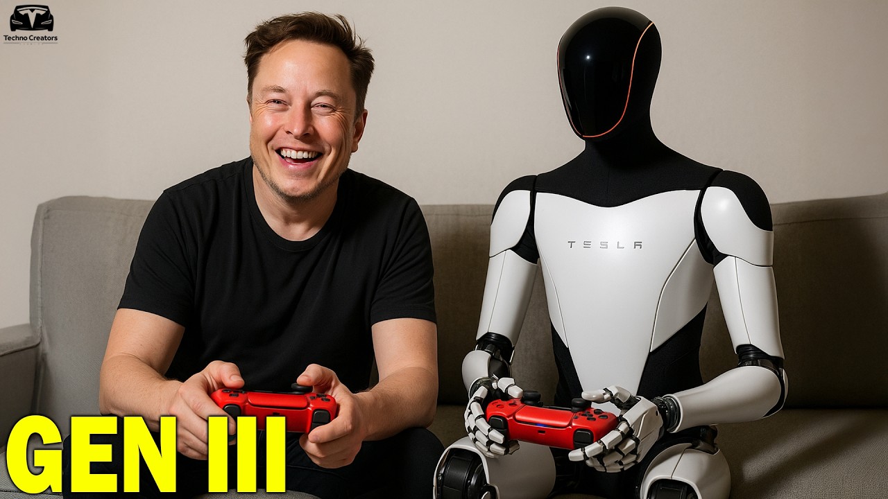Elon Musk LEAKED Tesla Bot Gen 3 Gets Full 2025 Upgrade with Homemaker ...