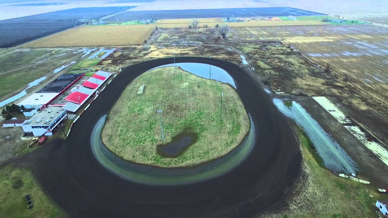 Park Jefferson & Raceway Park Fly Over - YouTube