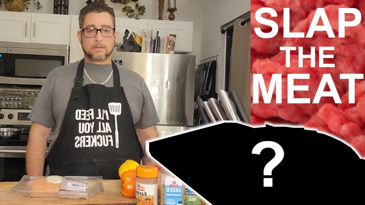 Slap The Meat | Salmon, Onions, Peppers - YouTube