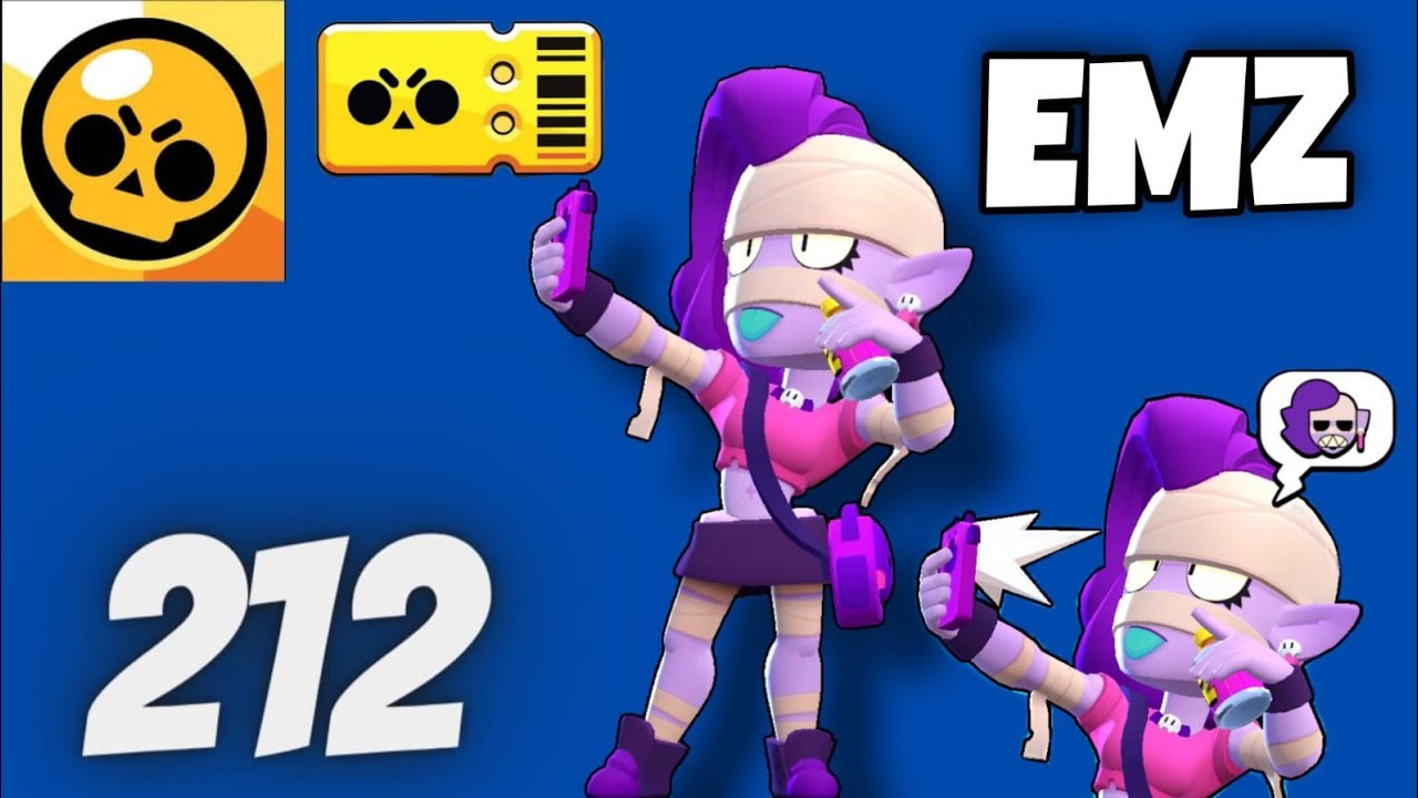 Brawl Stars : Mobile Gameplay Walkthrough Part 212 - EMZ (Android, iOS ...