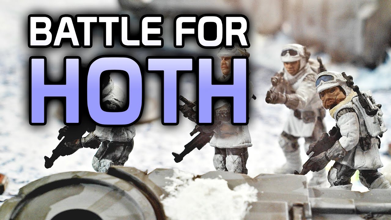 Neuer SPIELTISCH, NEUE ARMEEN | Road to Star Wars Legion #16 | HOTH | BATTLE REPORT | DICED ...
