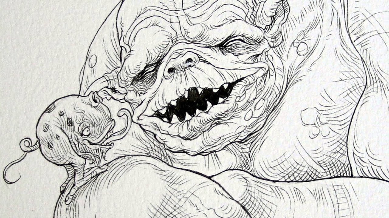 Paul Stewart and Chris Riddell showcase artwork from their new book THE ...