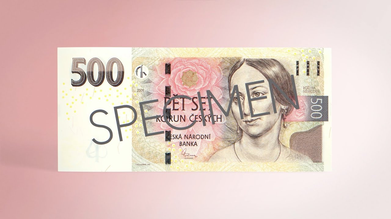 Pět set korun českých – 500 Kč - YouTube
