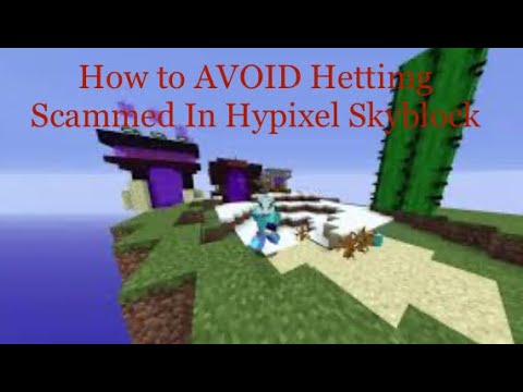 Hypixel Skyblock Scam Types + How To AVOID Getting Scammed! - YouTube