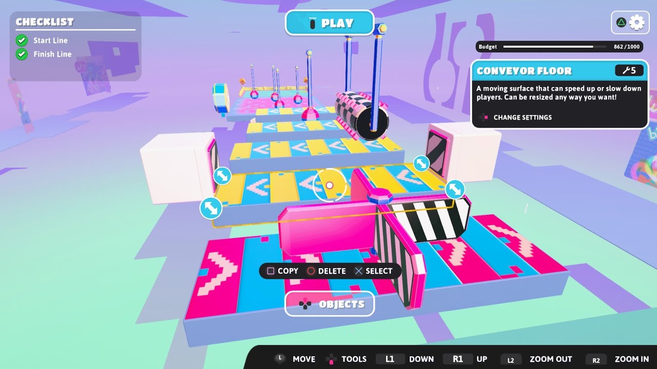 Fall guys creative map Mover Frenzy 4828-5376-9632 - YouTube