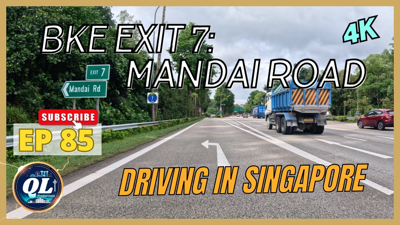 Driving in Singapore: BKE Exit 7: Mandai Road | CCK - Yishun | Come ...