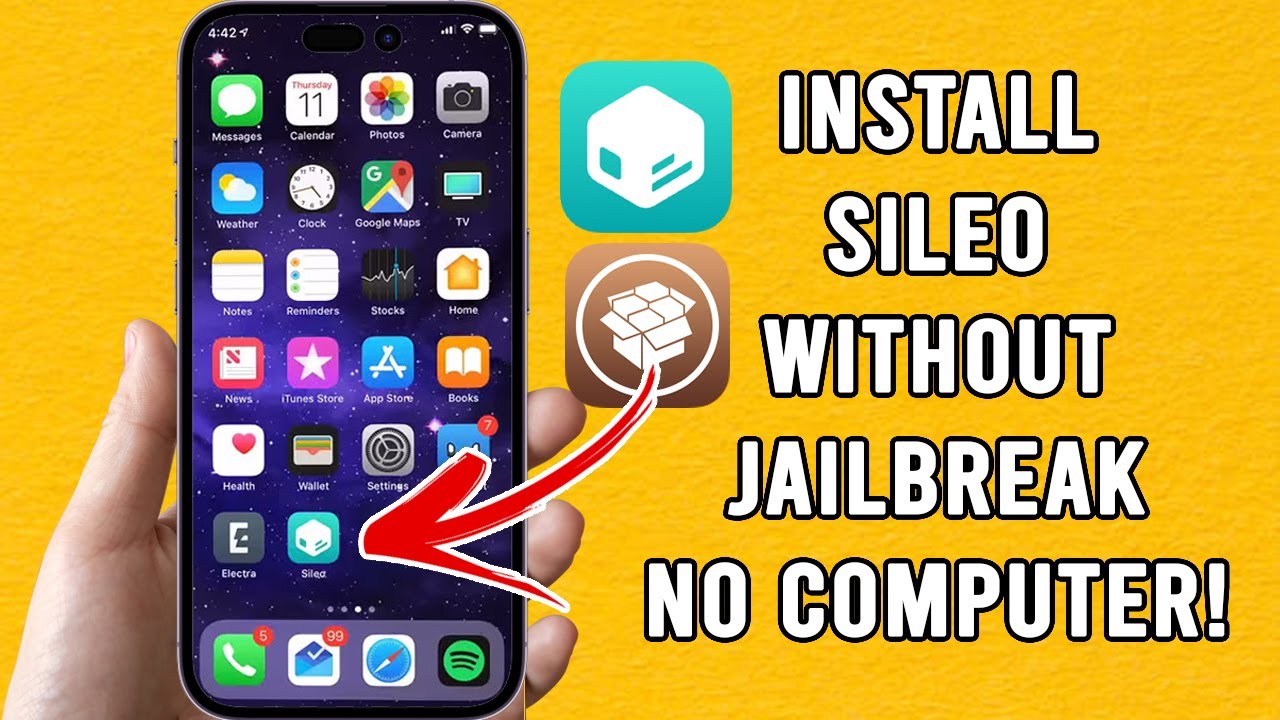How to Install Sileo on iOS 16-17 Without Jailbreak (No Computer) - YouTube