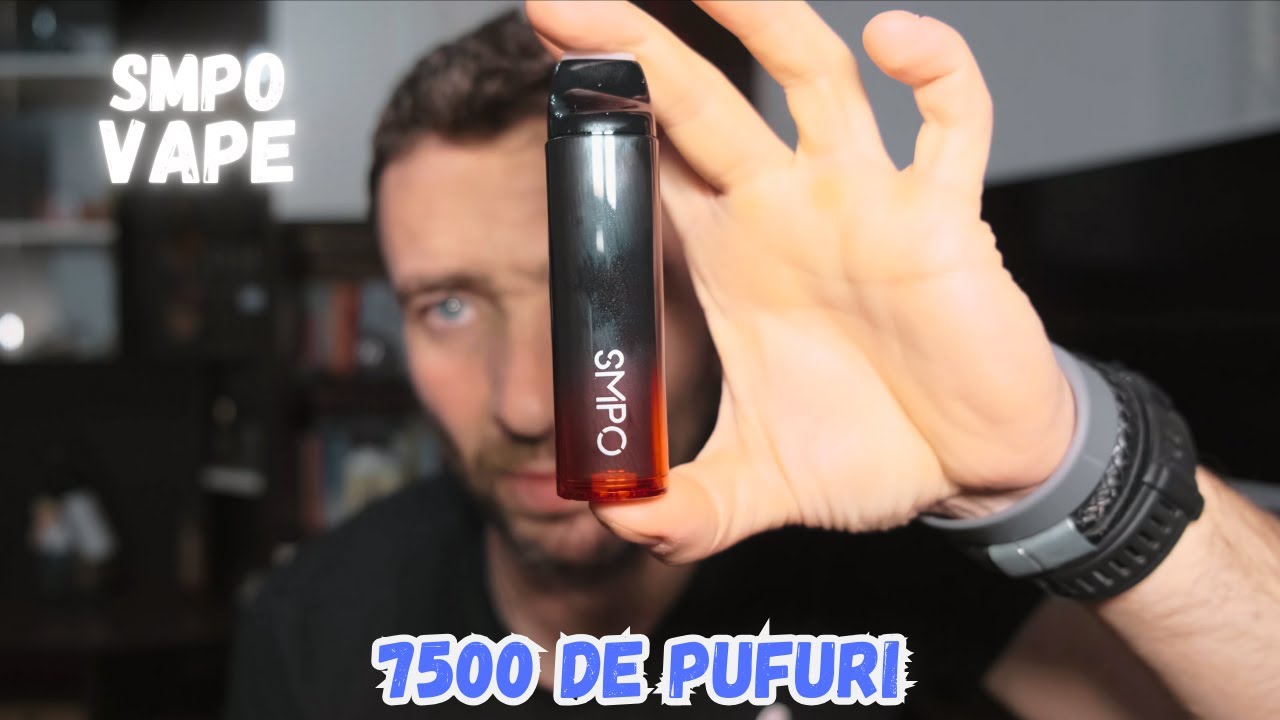 SMPO STRAWBERRY ICE CREAM - INCA UN VAPE DE 7500 DE PUFURI Care Il Poti ...
