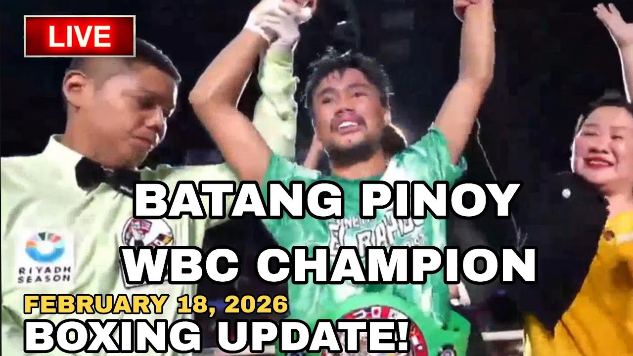 BOXING UPDATE! Pinoy panalo ng WBC title sa sapakan - YouTube