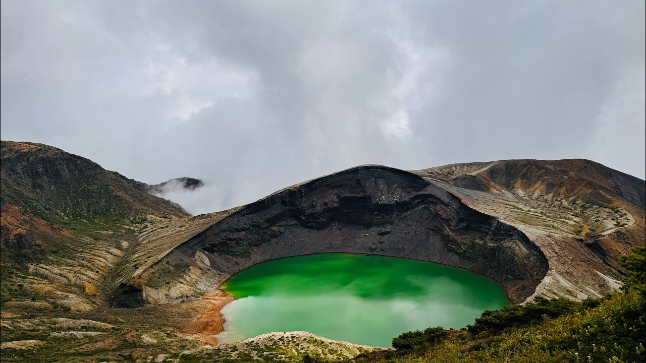 Visited Here @ Volcano 🌋 Mount.Zao,Okama Crater,Yamagata Japan 🇯🇵🫰💯 ...