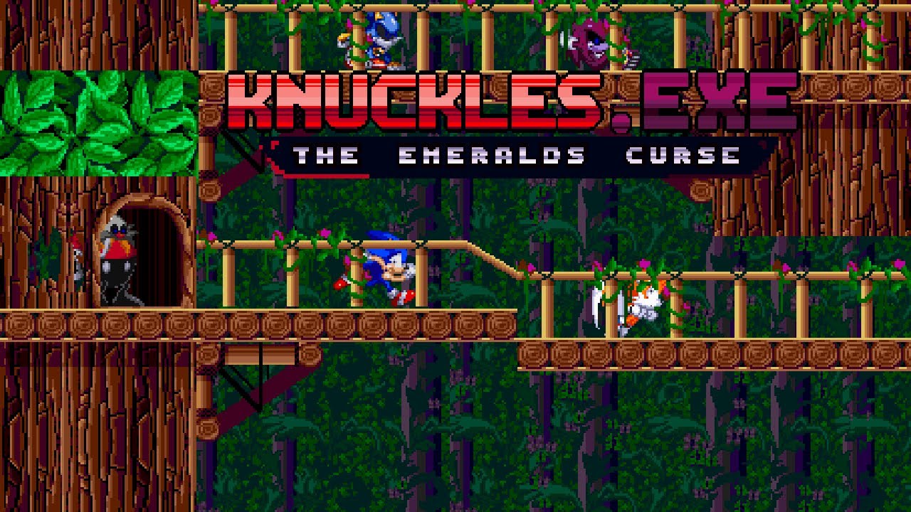 Knuckles exe The Emerald's Curse Tails & Sonic duo ending!!! - YouTube