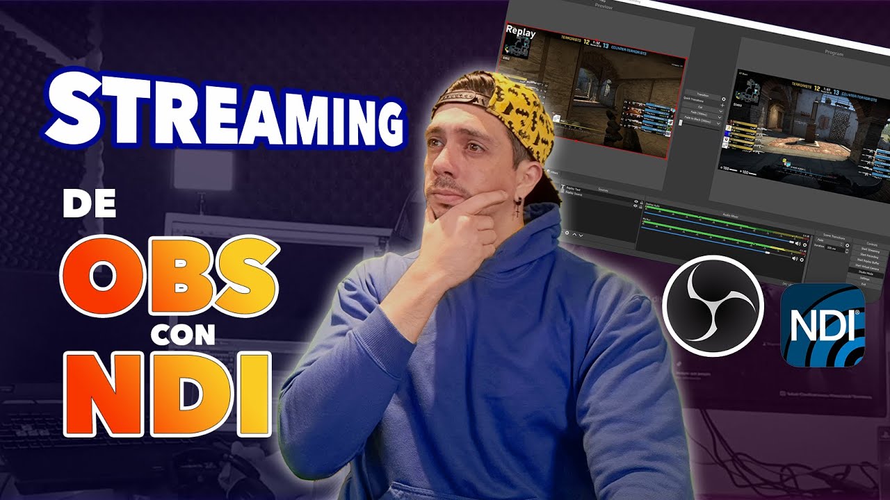Streaming SIN CAPTURADORA OBS con NDI plugin si estás en la pobreza 😎 ...