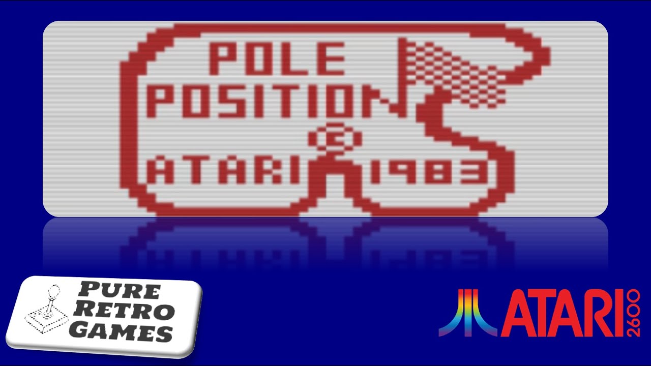 Pole Position - Atari 2600 [1983] - Oldschool racing in one of the REAL ...