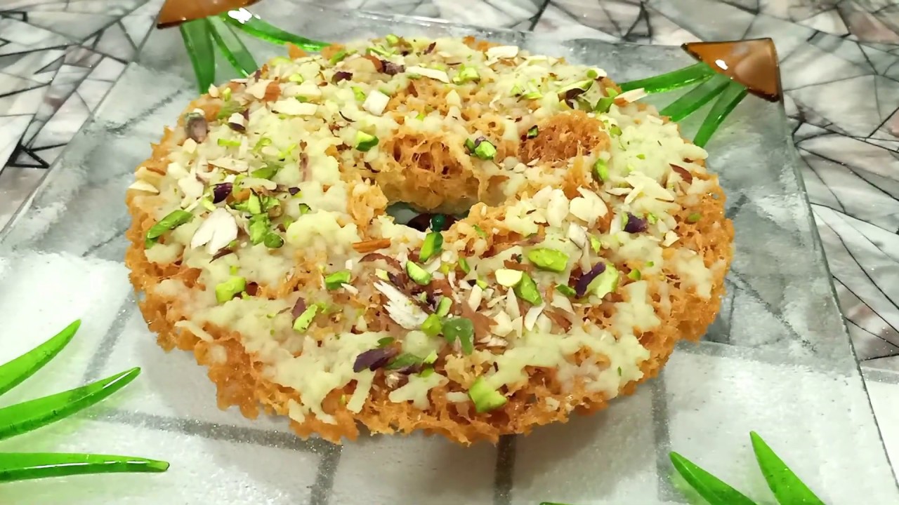 Ghevar | Quick recipe for delicious Ghevar - YouTube