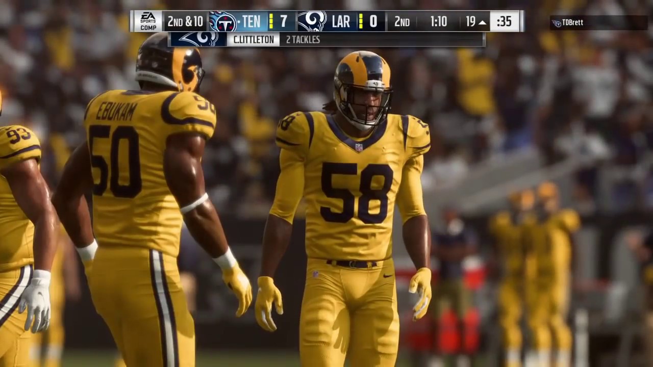 Playing Madden With TDBarrett - YouTube