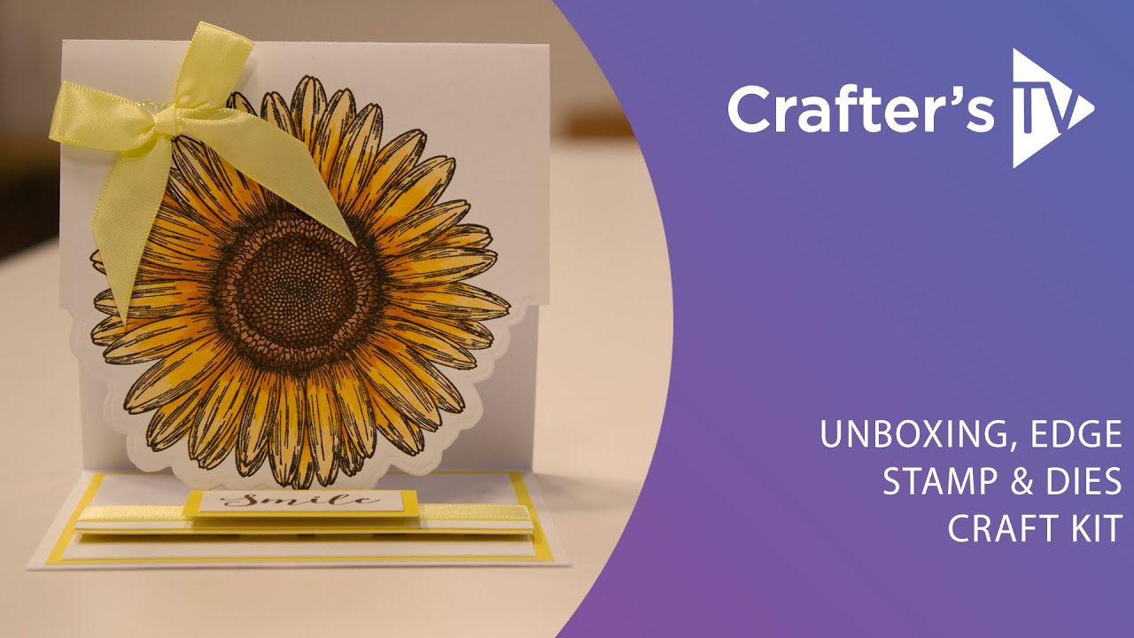 Monthly Craft Kit #47: Sunflower Card - YouTube
