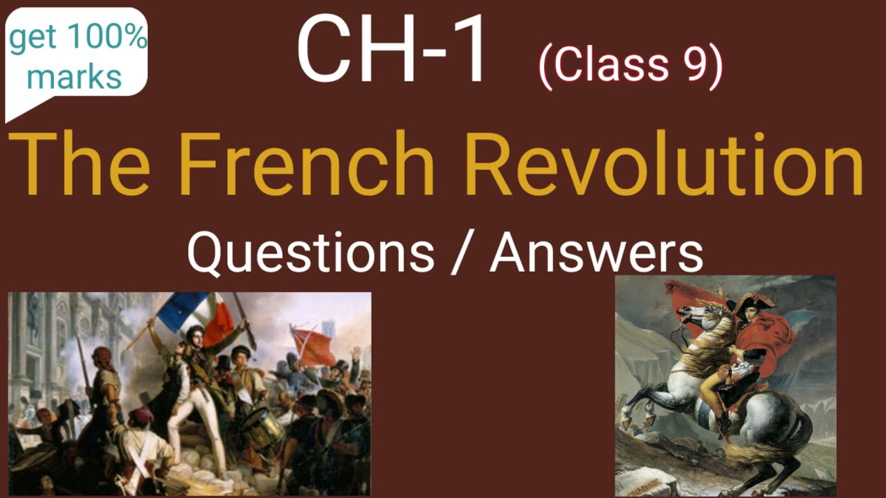The French Revolution questions and answers class 9 history ch-1 - YouTube