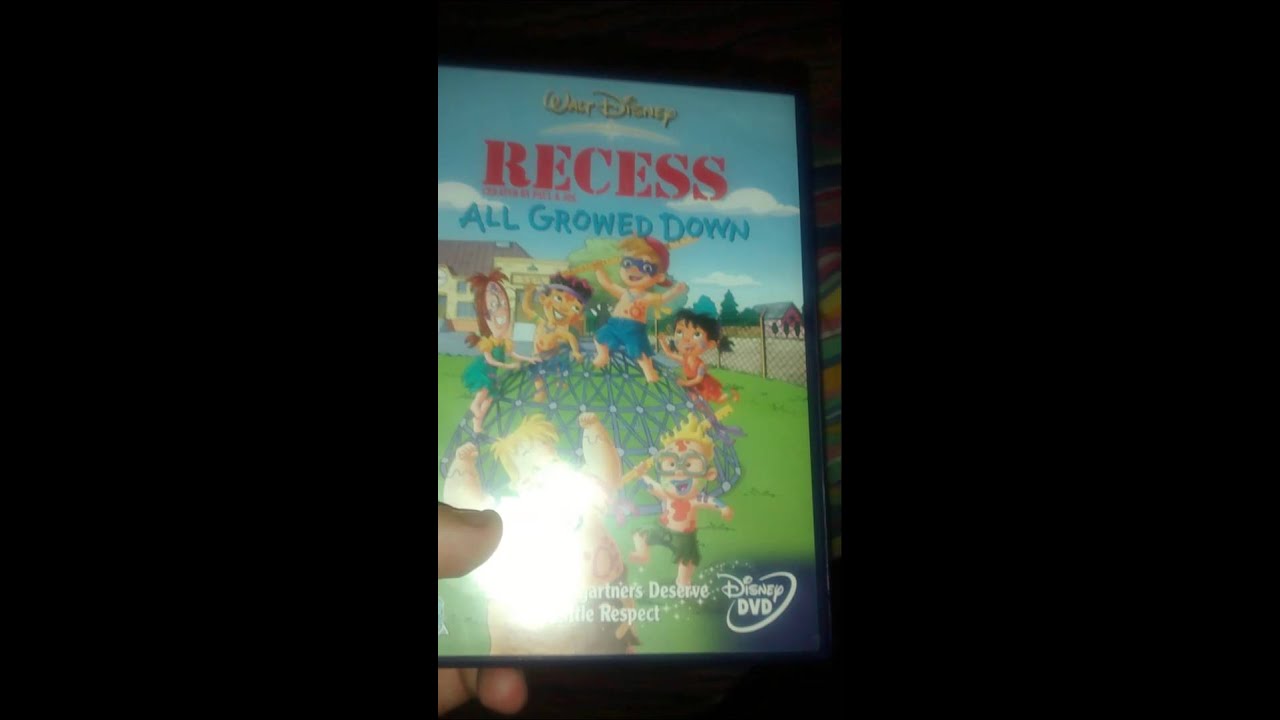 Recess All Growed Down Dvd - YouTube