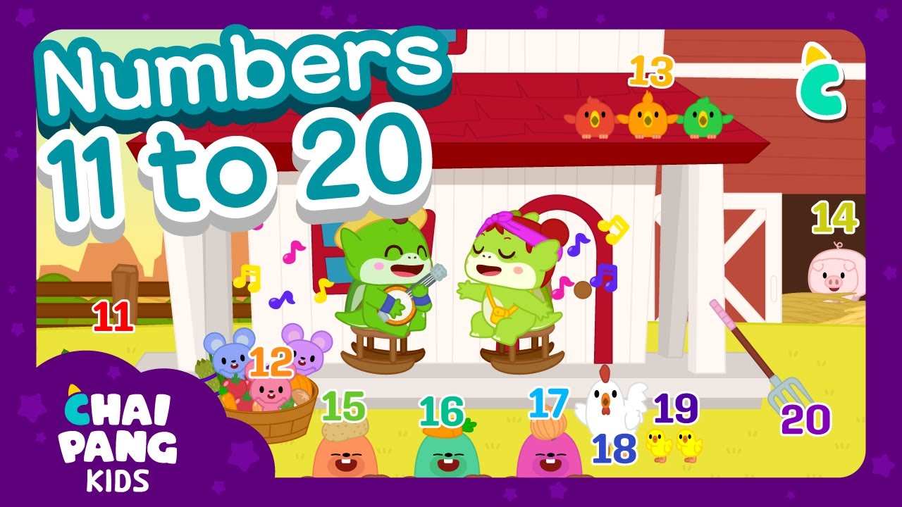 [Number Song 11-20 |🌈English for Children] Counting 11-20 | Numbers 11 ...