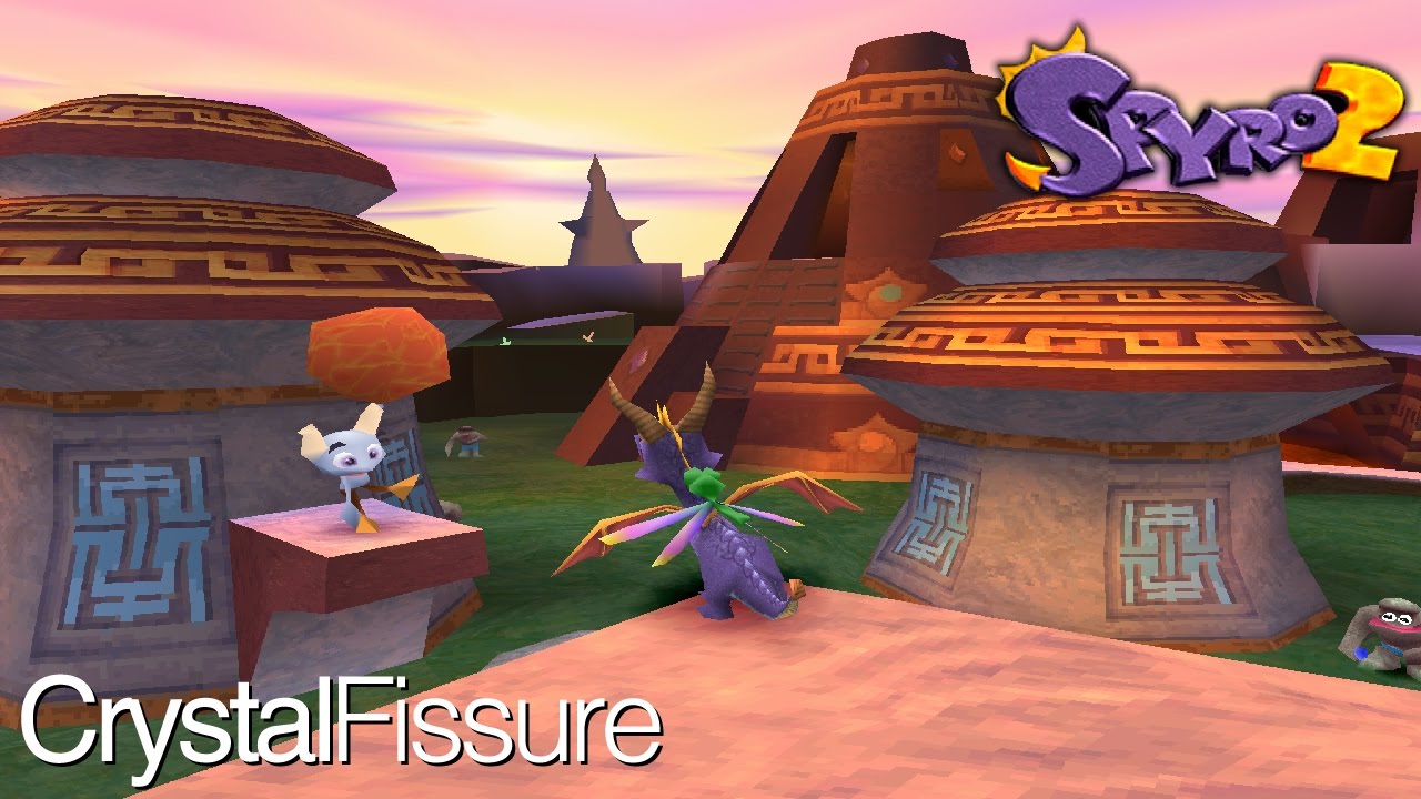 Spyro 2 Texture Hacks - "Mount Colossus" [In-game] - YouTube